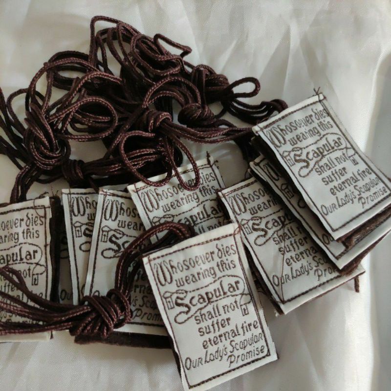 OUR LADY OF MOUNT CARMEL SCAPULAR | Shopee Philippines