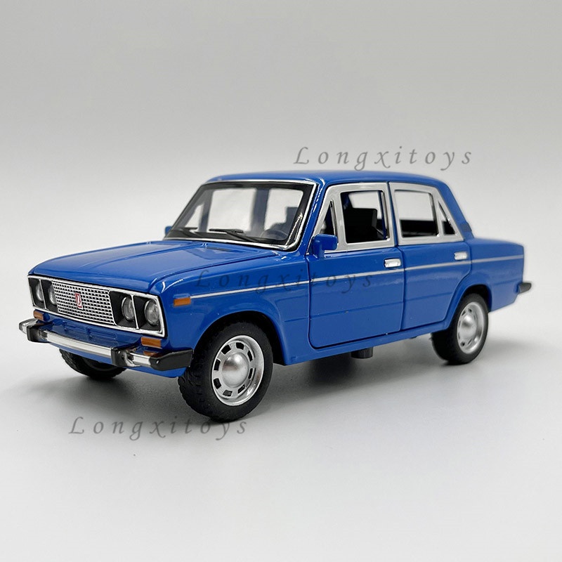 1:24 Diecast Model Vintage Car Toy Russia AvtoVAZ Lada Miniature ...