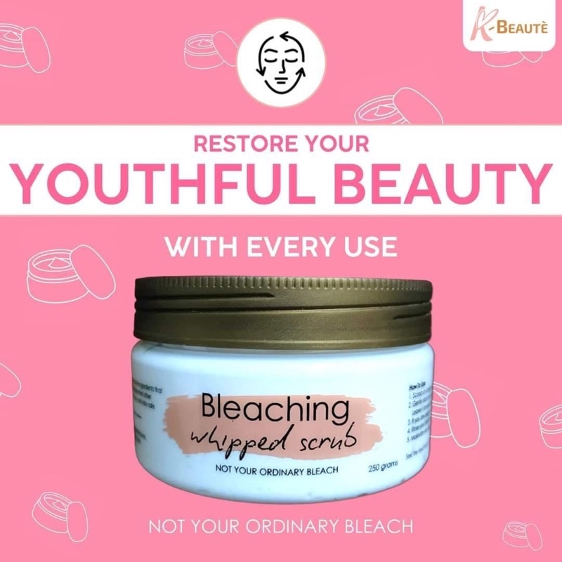 bleaching whipped scrub k-beaute | Shopee Philippines