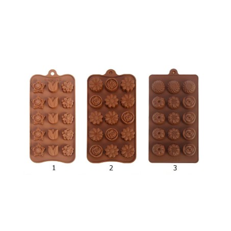 Chox Chocolate Molder Flower Petals Candy Gulaman Gelatine Silicone ...