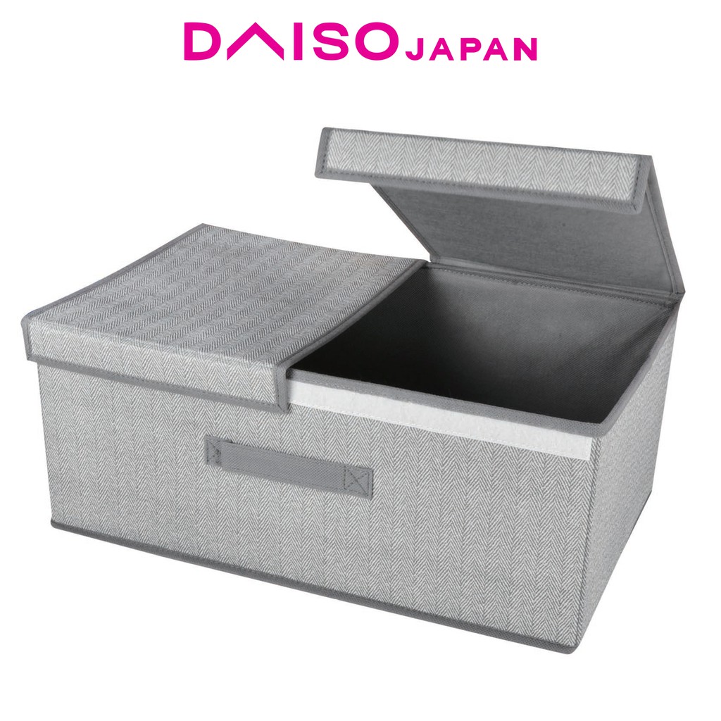 Daiso Storage Box with 2 Lids | Shopee Philippines
