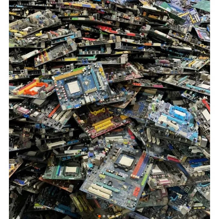 scrap Pc motherboard IC motherboard per kg purpose school learn solder ...