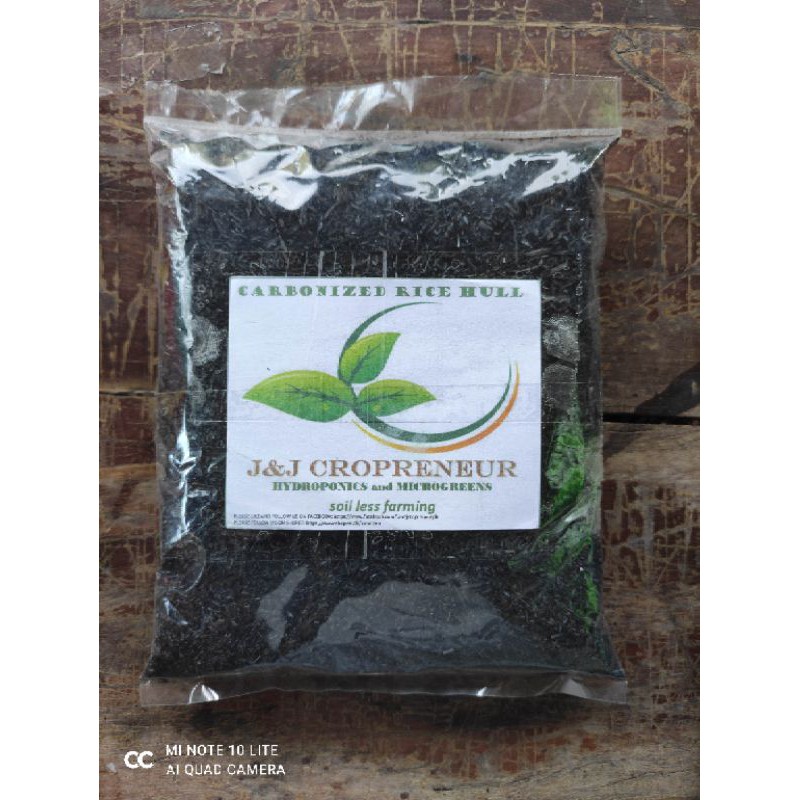 Carbonized Rice Hull 120g | Shopee Philippines