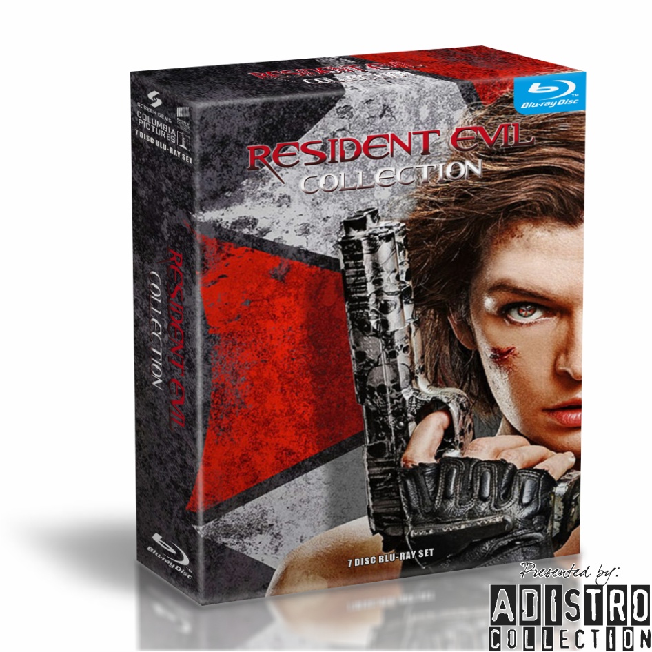 Resident EVIL Blu-Ray Film BOX SET COMPLETE Edition | Shopee Philippines