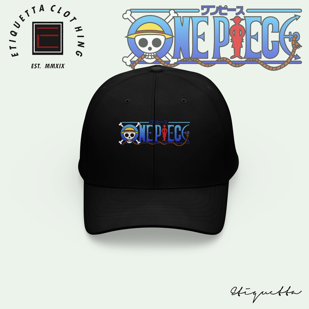 ETQTPH Official - Unisex - Cap - One Piece - One Piece Logo | Shopee ...