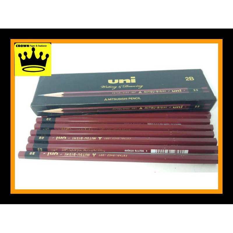 1PC ORIGINAL UNI WRITING & DRAWING PENCIL ( SOLD PER PC) | Shopee Philippines