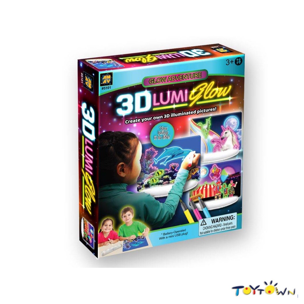 Glow Pad™ - Glow Adventure 3D Lumi Glow | Shopee Philippines