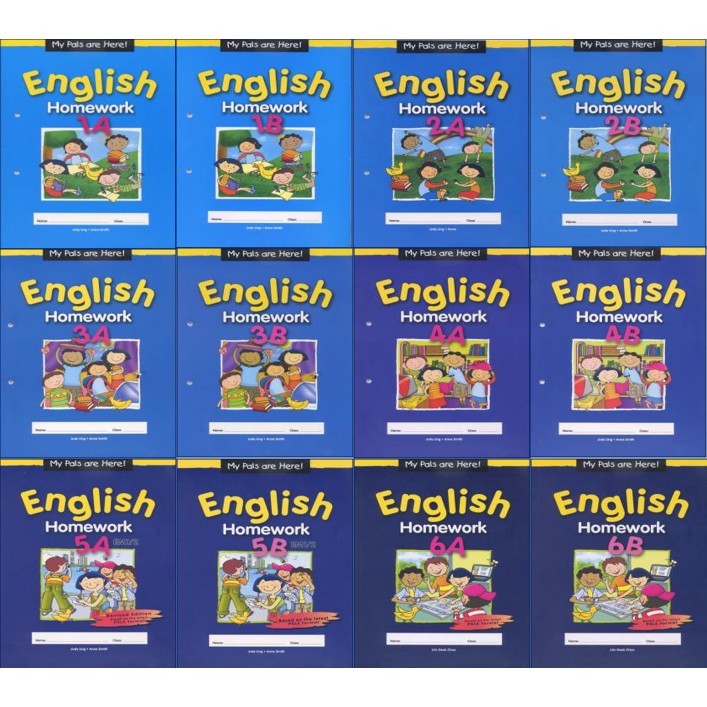 MPH Eng My Pals Are Here! English Homework Primary 1-6 Do + With ...