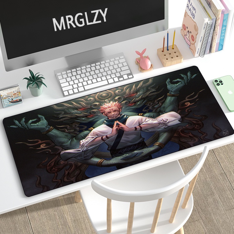 Anime Gaming Peripheral 40X90CM Jujutsu Kaisen Sukuna Large Mouse Pad ...