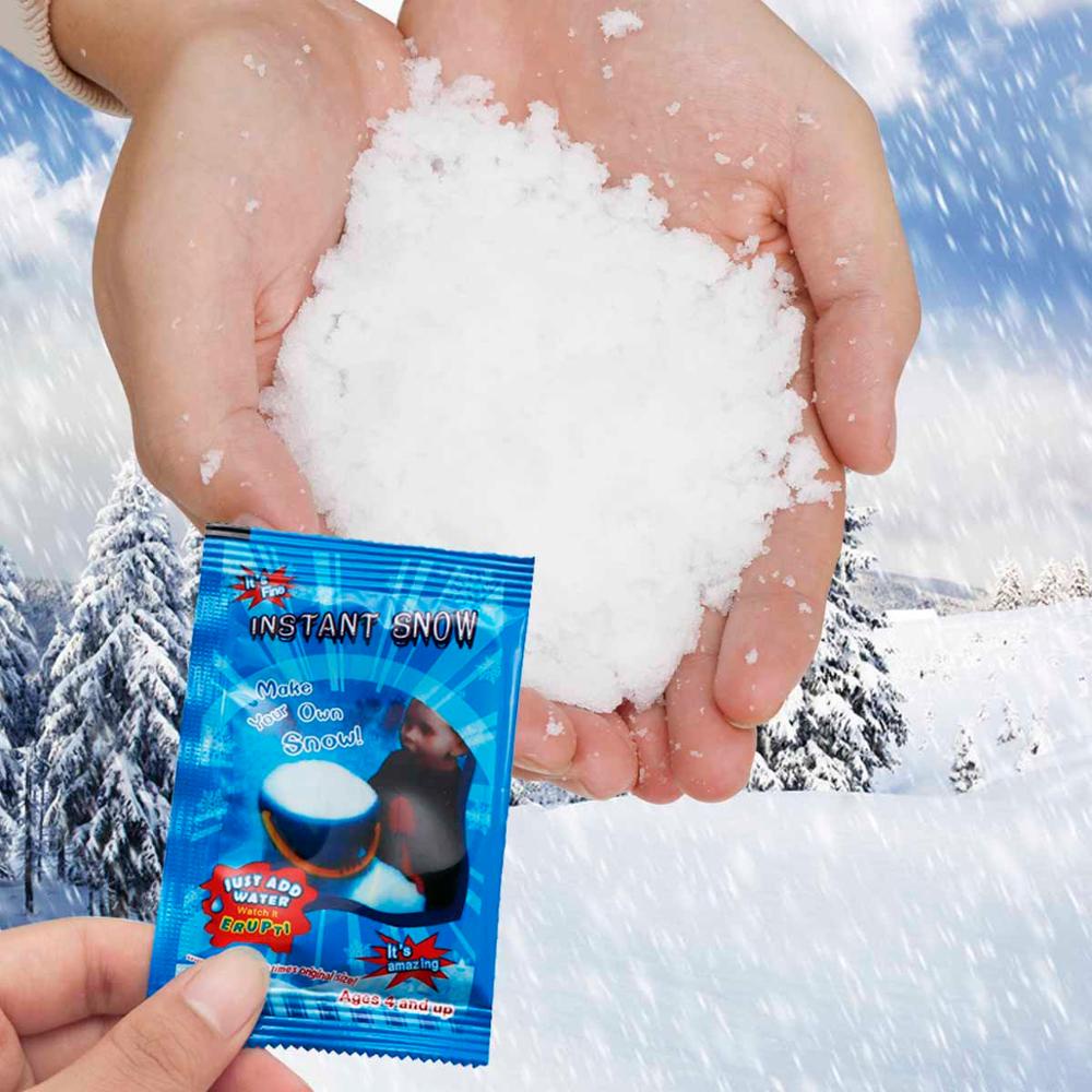 Artificial Snowflakes Fake Instant Snow Party Christmas Decorations ...