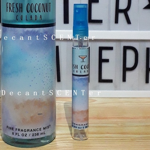 Fresh Coconut Colada Fragrance Mist in Travel Sizes | Shopee Philippines