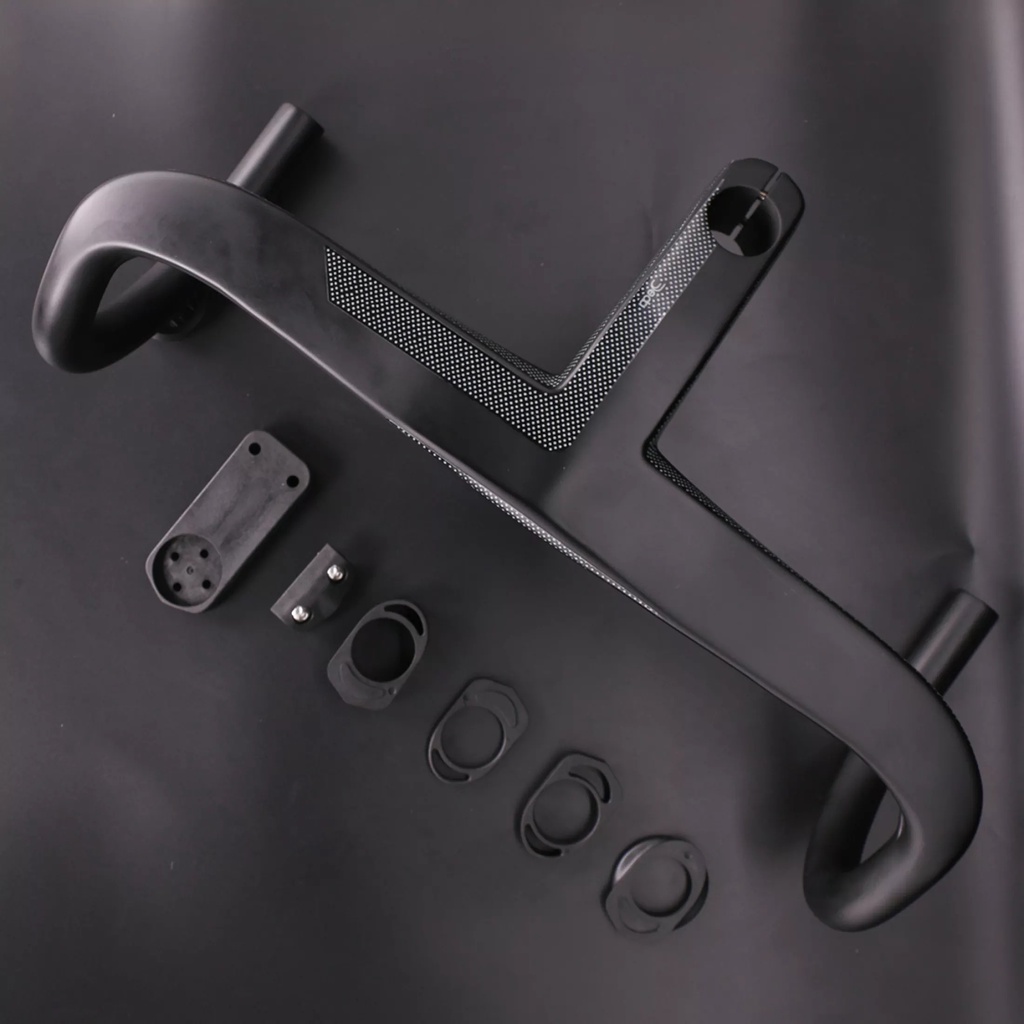 DEDA ALANERA Carbon Road Bike Intergrated Handlebar 28.6mm and Computer ...