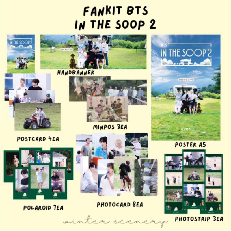 Fankit BTS - In The Soop 2 (PAHE - SAVING PACKAGE) | Shopee Philippines