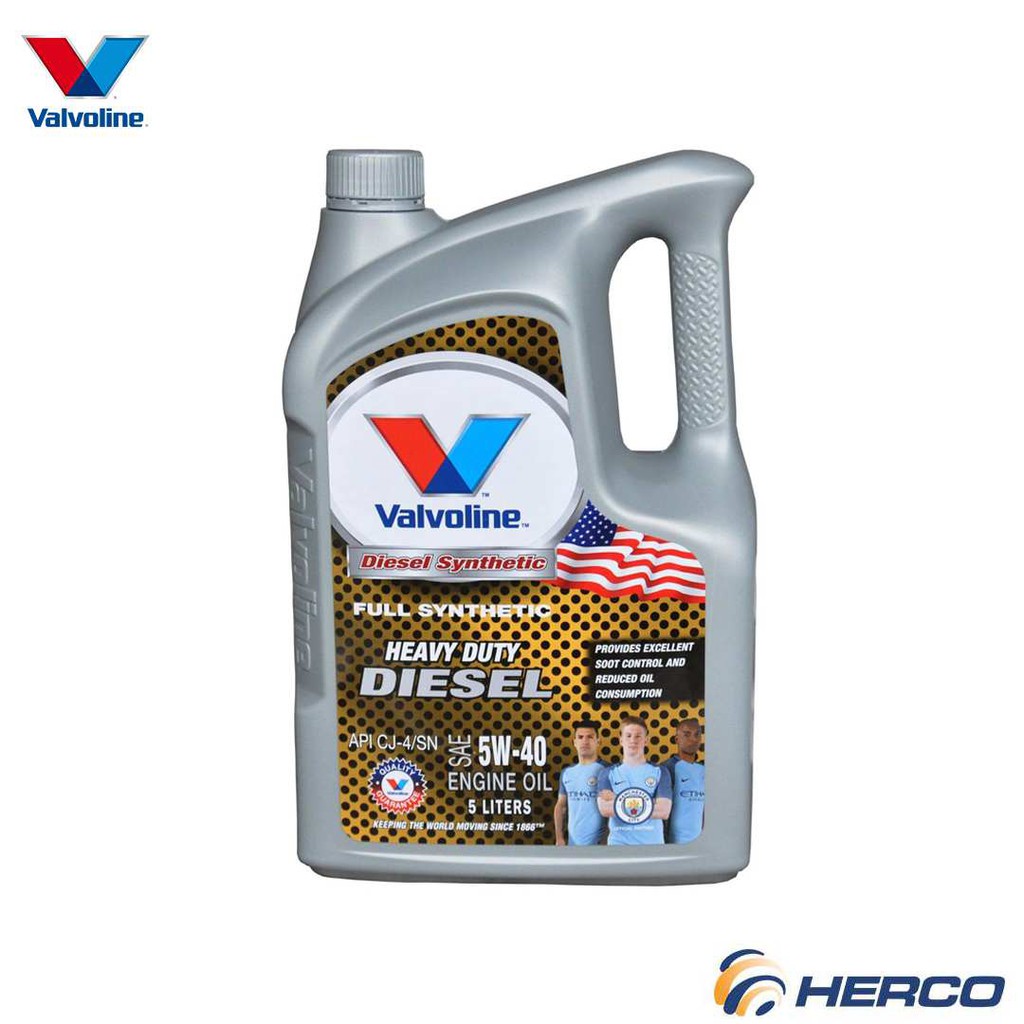 Valvoline All Fleet Premium 5W40 Premium Multigrade API CJ-4/SL 5 Liter VL691970 | Shopee ...