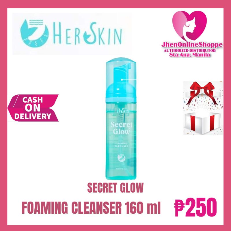 Her Skin Secret Glow Foaming Cleanser Big (160ml) | Shopee Philippines