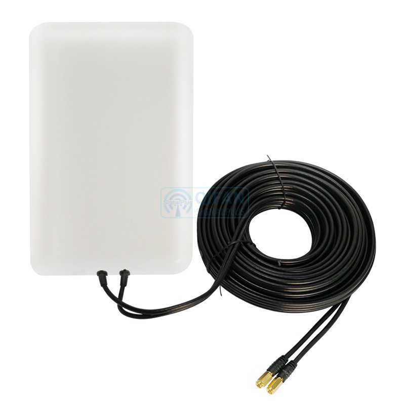 wholesale COD 2x18dBi globe prepaid wifi modem mimo antenna 698-2690mhz ...