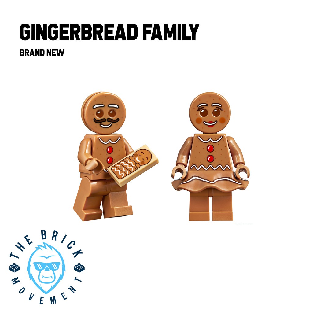 LEGO® Gingerbread Family Minifigures | Shopee Philippines