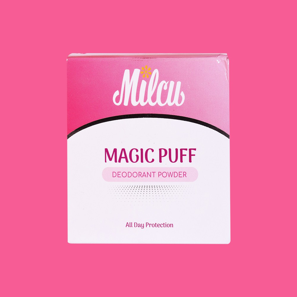 MILCU Magic Puff Deodorant Powder 40G | Shopee Philippines