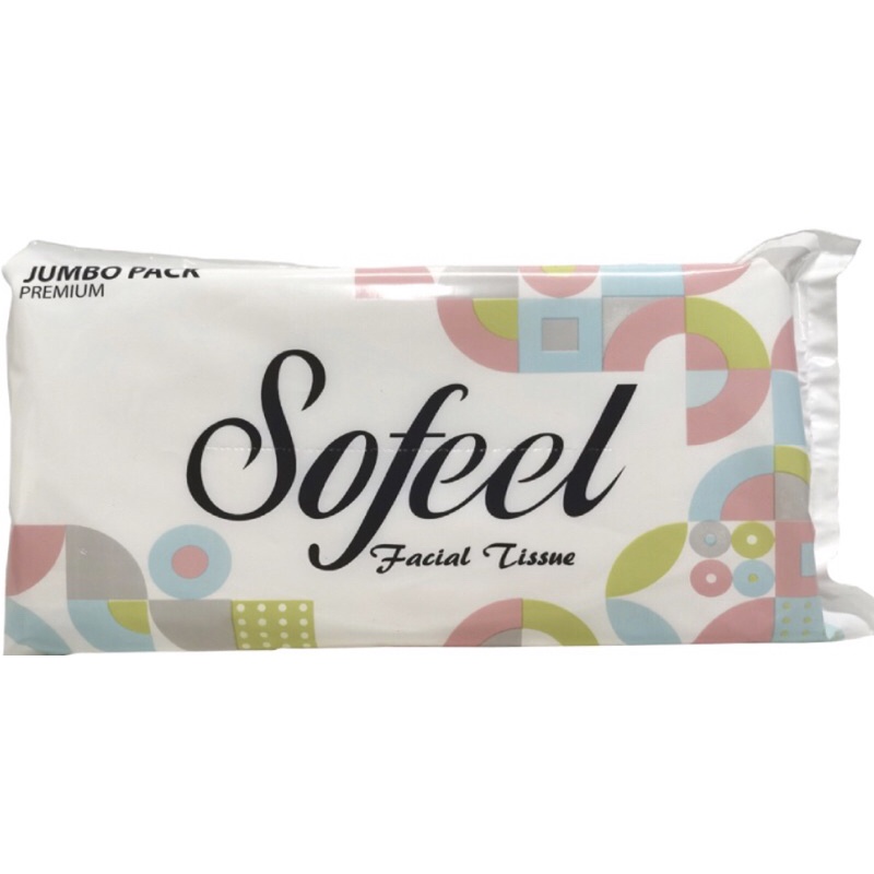 Sofeel Facial tissue jumbo value pack by 3's | Shopee Philippines