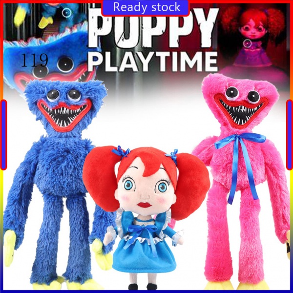Poppy Playtime Plush Toys Huggy Wuggy Girl Stuffed Dolls Gift For Kids ...