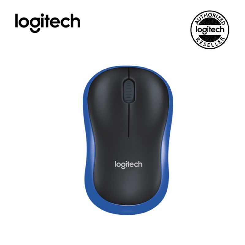 Logitech M185 Wireless Optical Mouse (Blue) | Shopee Philippines