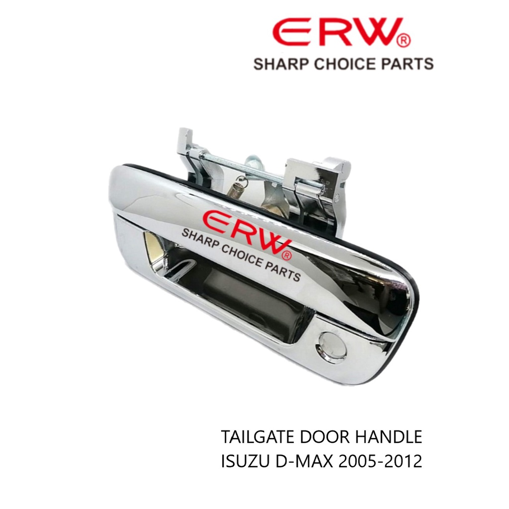 TAILGATE HANDLE ( IS-3015K ) ISUZU D-MAX 2005-2012 ( CHROME ) | Shopee ...