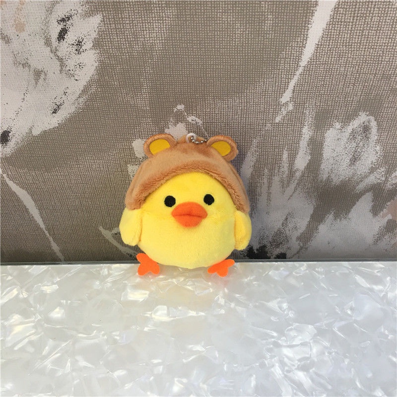 Cute Yellow Chicken Plush Puppet and Doll Chicken Prize Claw Doll ...