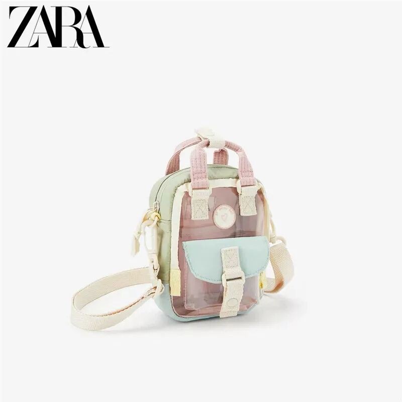 ZARA New Women Bag Plastic Mini Messenger Beg Cartoon Mobile Phone ...