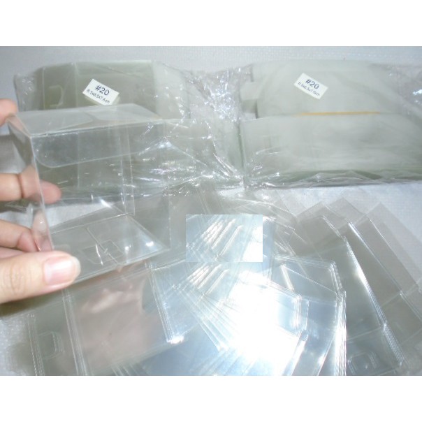 50pcs/Size Clear Acetate Box - Sizes #21-37 (PO) | Shopee Philippines