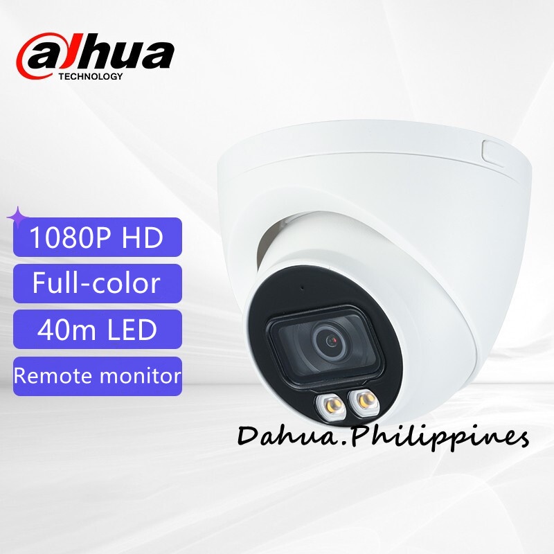 Dahua 2MP HD Full-color Eyeball CCTV Camera Indoor Wired Waterproof ...