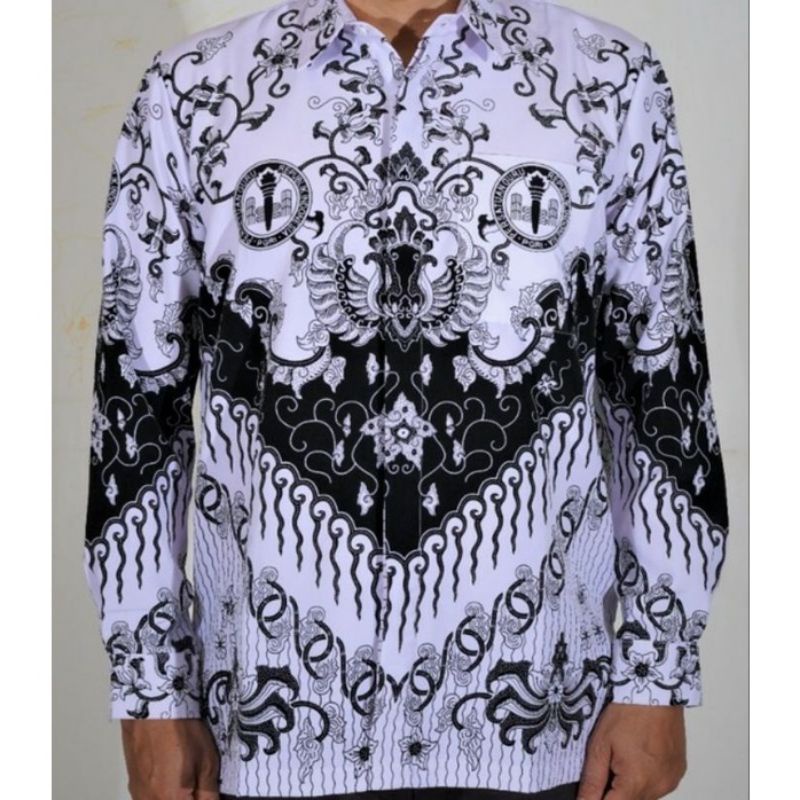 Latest PGRI Batik 2022 fur-lined for men and women - Latest 2022 PGRI ...