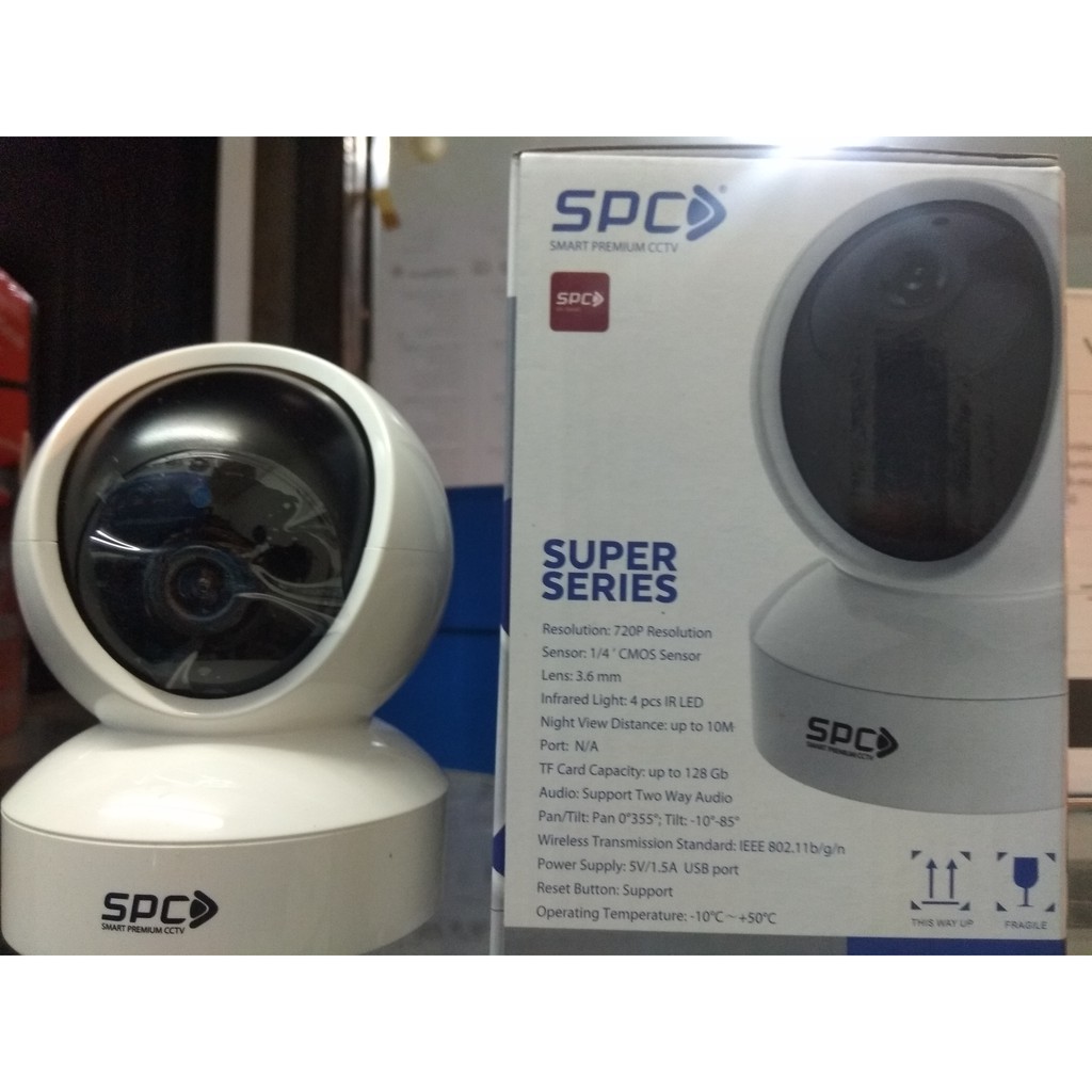 Spc Wireless Wifi Cctv Camera | Shopee Philippines