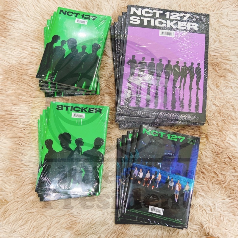 [ONHAND] SEALED NCT 127 Sticker with/without POB poster (Jewel, Sticky ...