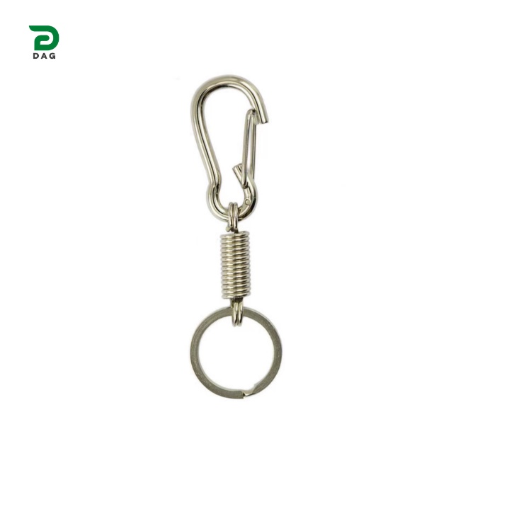 Strong Metal Coil Spring Carabiner Hook (10pcs) | Shopee Philippines