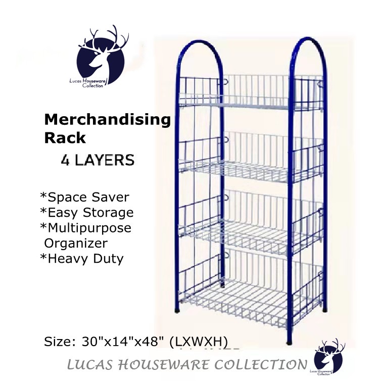 MULTIPURPOSE MERCHANDISING RACK 3L/4L/5L ORGANIZER RACK STORAGE RACK ...