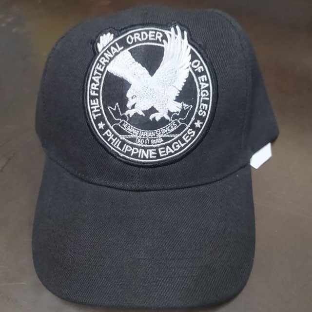 Baseball Cap Hat The Fraternal Order of Eagles Kuya Ate TFOE Black ...