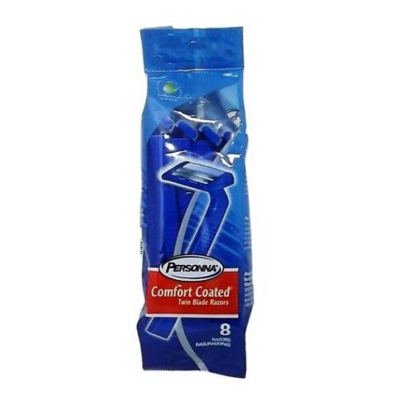 Personna Comfort Coated Twin Blade Razors (8 Razors) | Shopee Philippines
