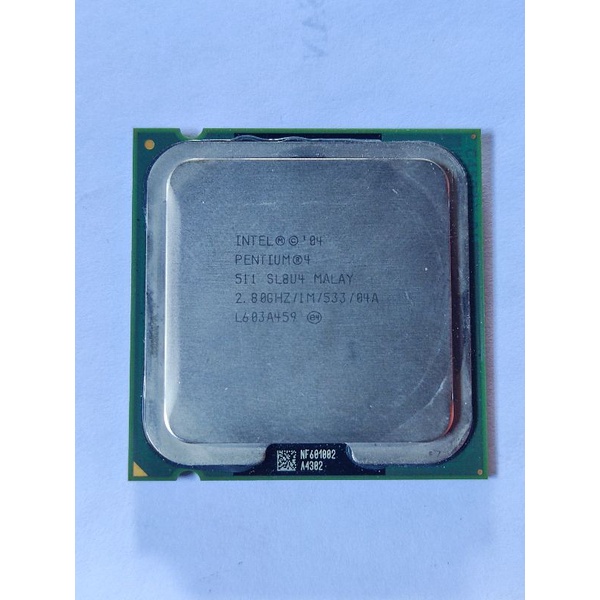 Intel PENTIUM 4 511 SL804 ORIGINAL Processor | Shopee Philippines