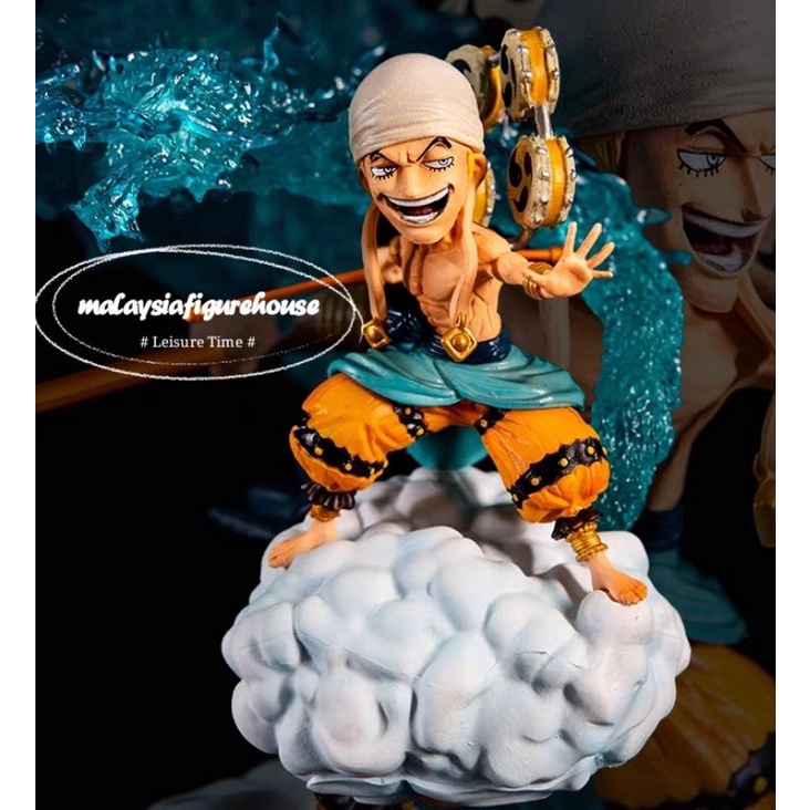 ONE PIECE ANIME TFQ WCF THUNDER GOD ENEL COPY RESIN GK ACTION FIGURE ...