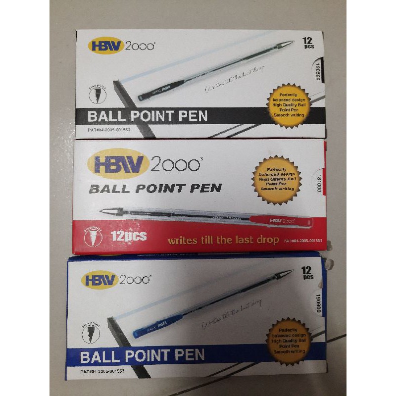 HBW 2000 Ballpen (ballpoint pen) | Shopee Philippines