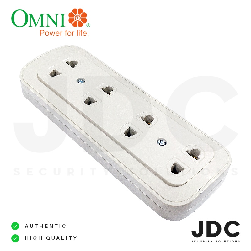 Omni WSO-004 Surface Convenience Outlet 4-Gang 10A 250V | Shopee ...