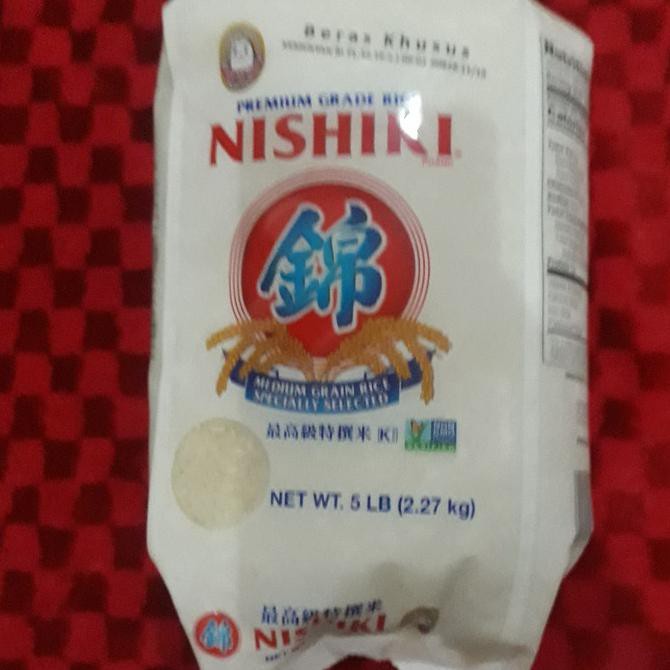 Open Ds) Special Rice Japanese Sushi Nishiki Premium Grade Rice 2.27kg ...