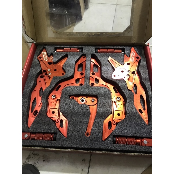 MTR full set shifter raider 150 orange | Shopee Philippines
