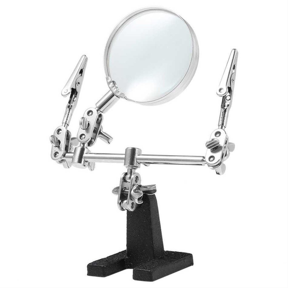 Pureti Helping Hand Tool Magnifying Glass With Clamp | Shopee Philippines