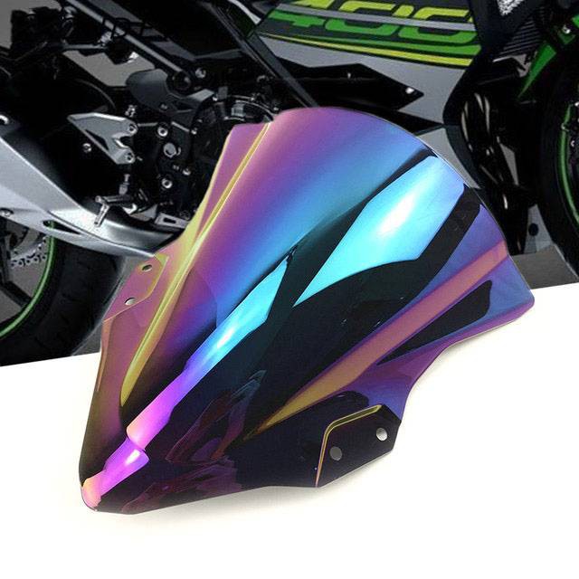 Motorcycle High Quality PC Plastic Windscreen For Kawasaki Ninja 400 ...