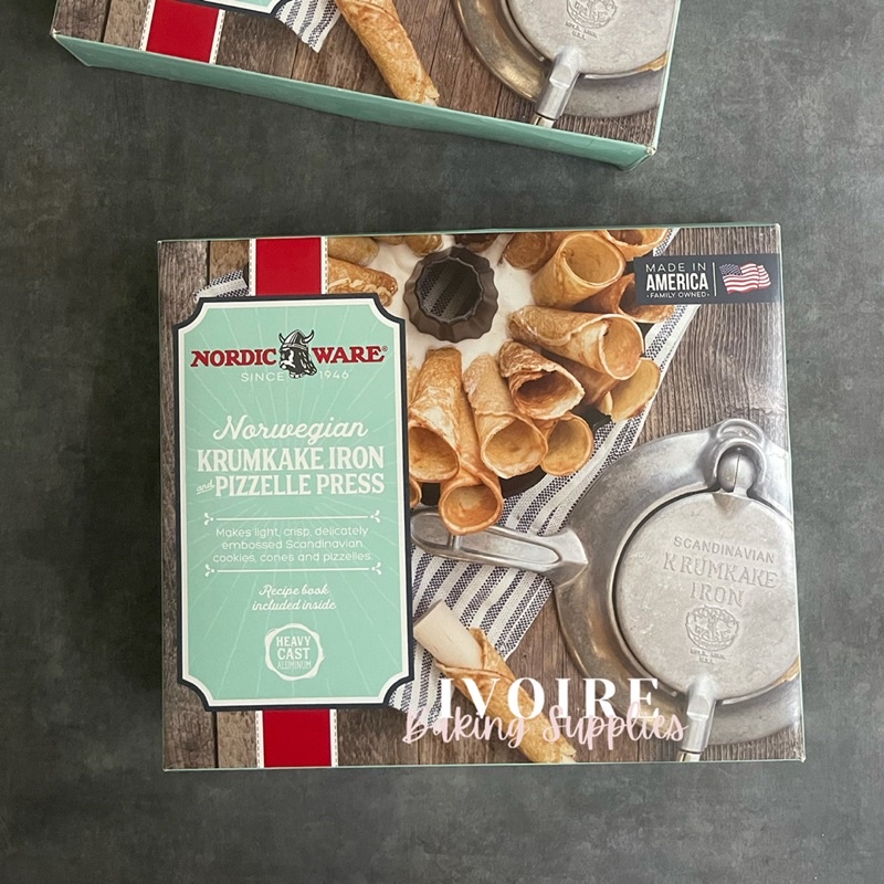 Nordic Ware Krumkake Iron and Pizzelle Press/Cake Mold | Shopee Philippines