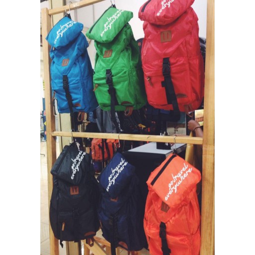 Made Folded Bag Ggoodstuff (Folding Backpack) | Shopee Philippines