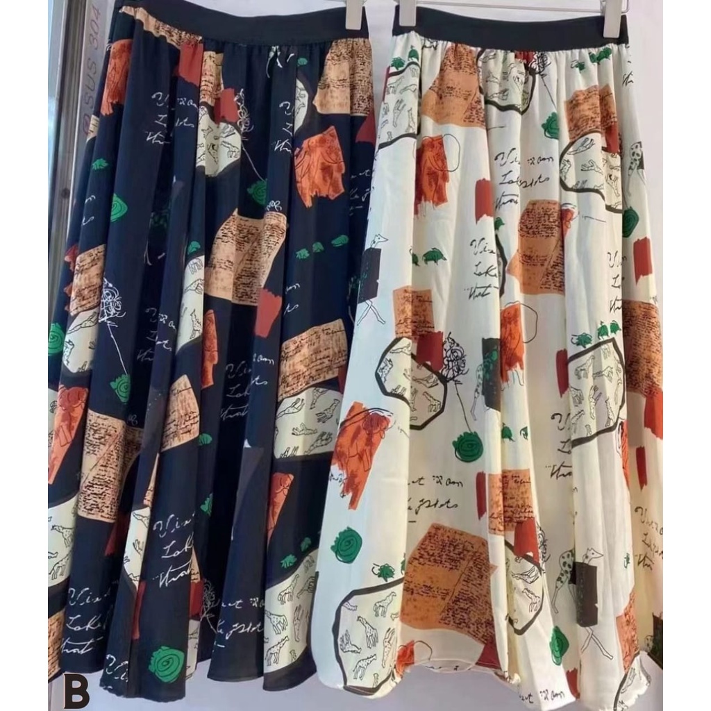 High Quality Pollyester R7502 Skirt | Shopee Philippines