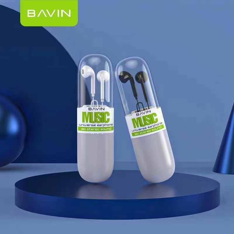 Bavin Earphone 3.5mm Jack HX820 Universal Earphone Stereo Audio Sound ...