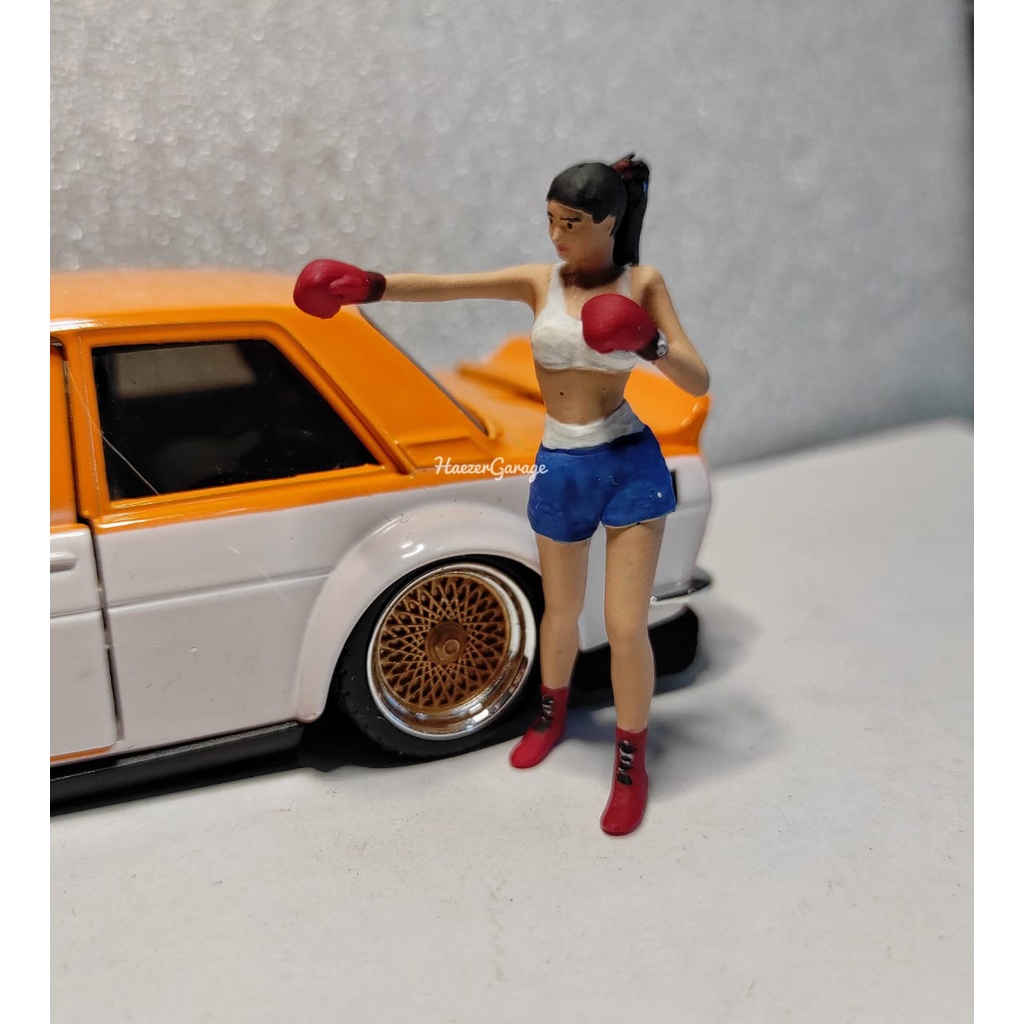 Diorama Figure 1 32 Girl Boxer 3d Resin H3d Shopee Philippines